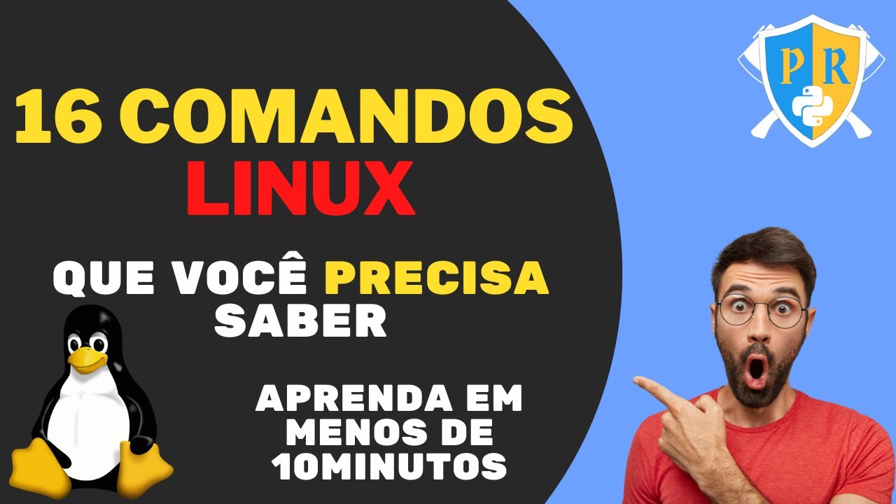 Aprenda agora: 16 comandos mais importantes no LINUX! - YouTube