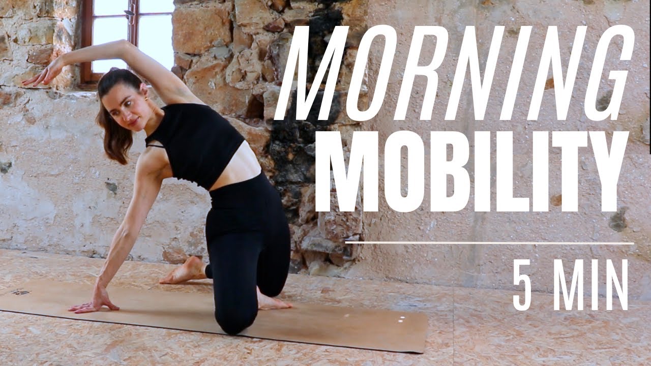 5 MIN MORNING MOBILITY - daily stretching routine for flexibility, full ...
