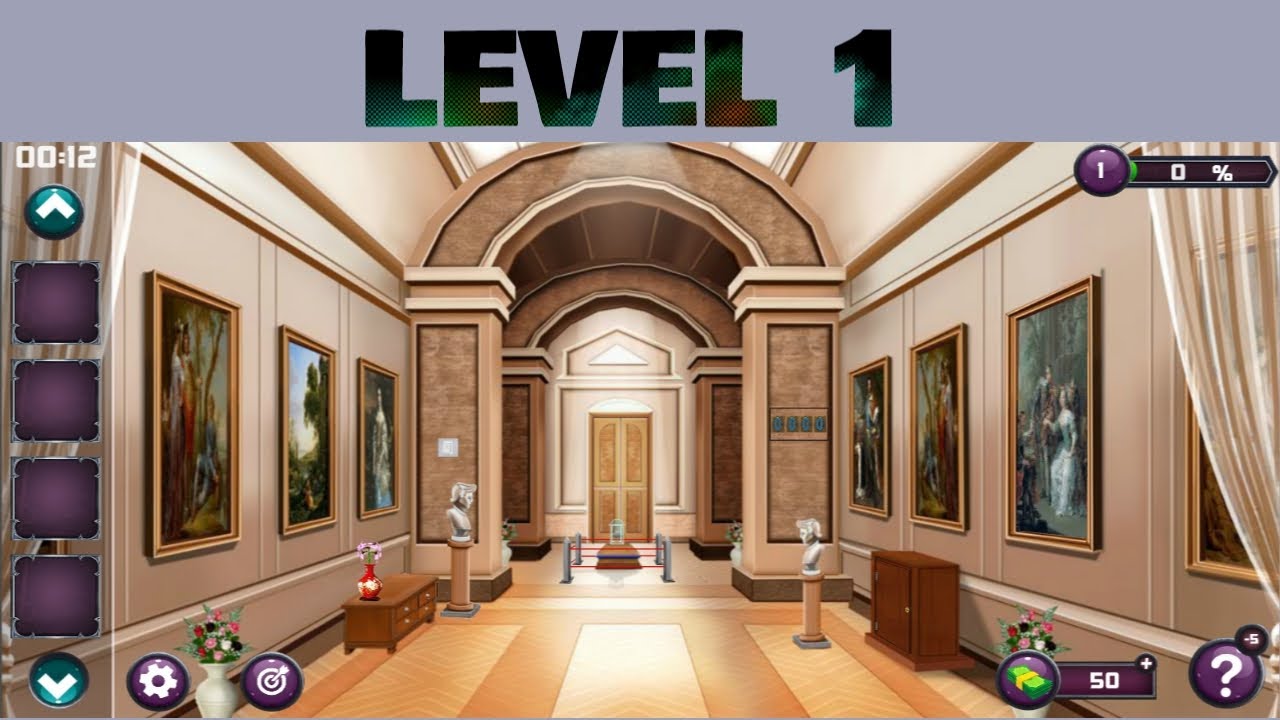 Random room escape - Door exit (chapter - 1) Level 1 walkthrough 🎮 ...