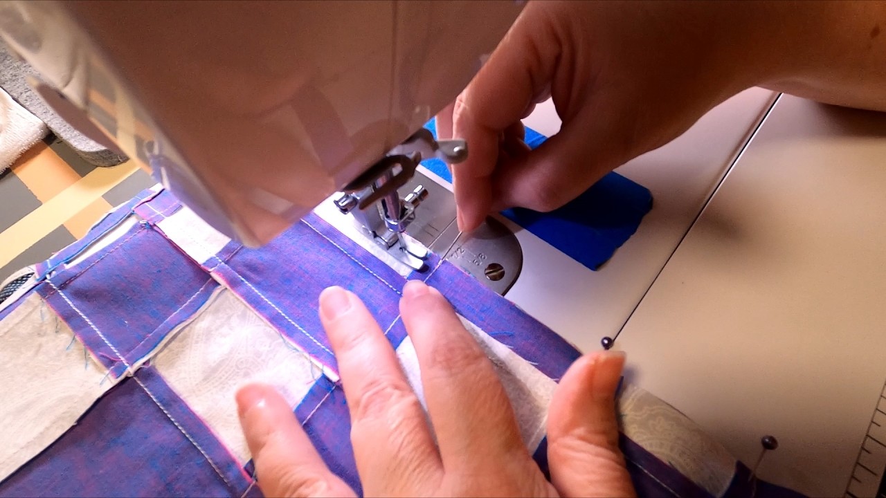 A Simple 4 Patch Turns Into This Mind-Bending Illusion Patchwork - YouTube