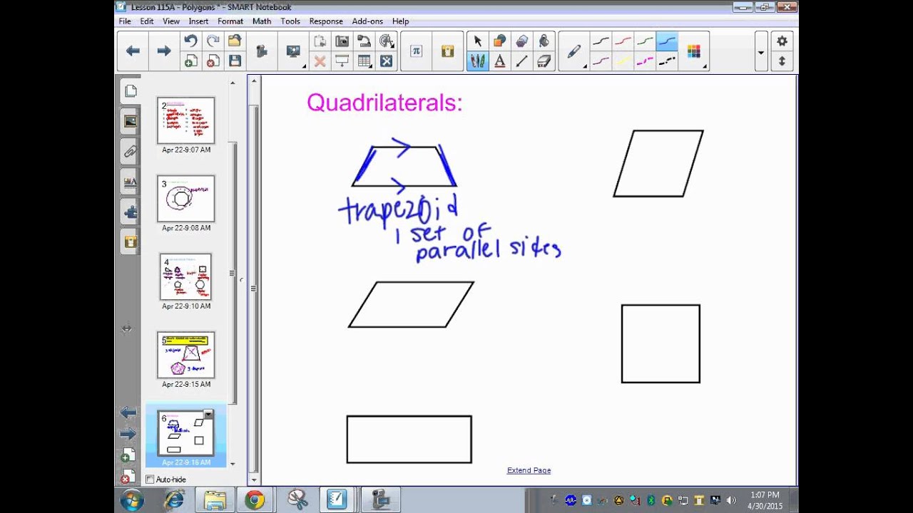 Saxon Pre-Algebra - Lesson 115 - Polygons, Congruence and ...