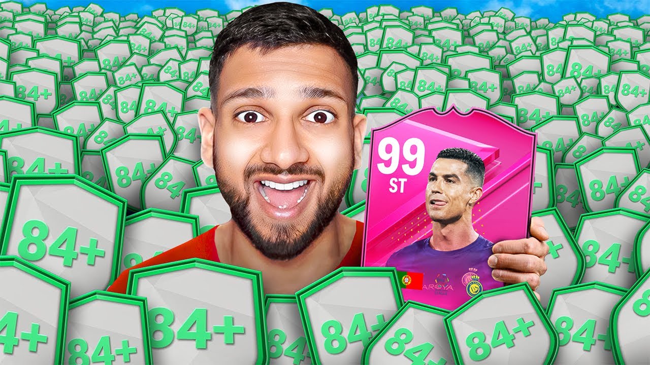 UNLIMITED 84x10 Packs Build my Team - YouTube