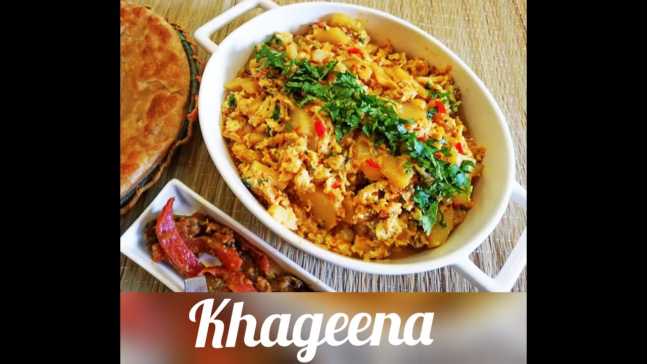 Khageena - Quick Eggs and potato breakfast - YouTube