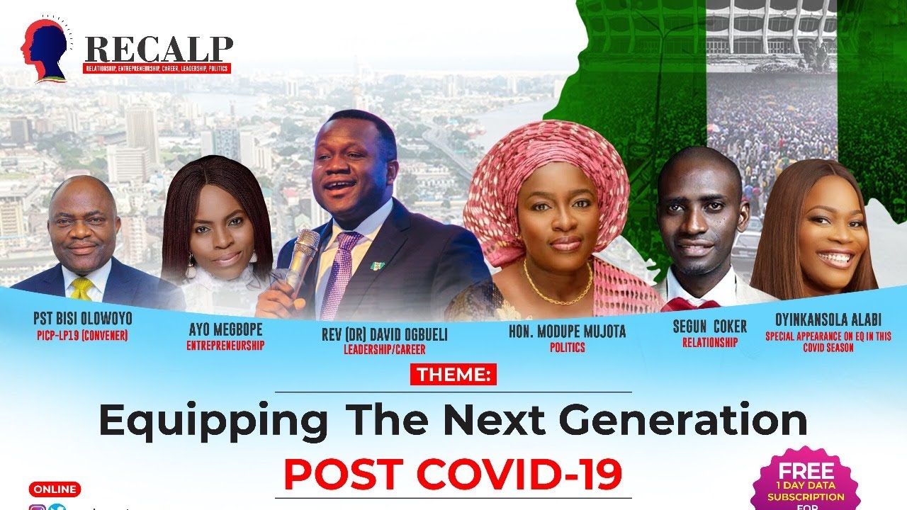 RECALP2020: Equipping The Next Generation - Post Covid-19 - YouTube