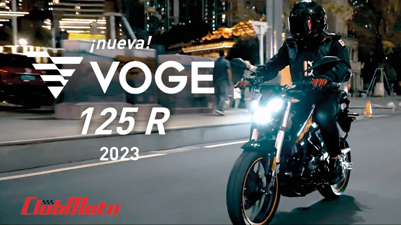 2023 Nueva Vogue 125 R / Prueba de rodaje / opinión / Junio - YouTube