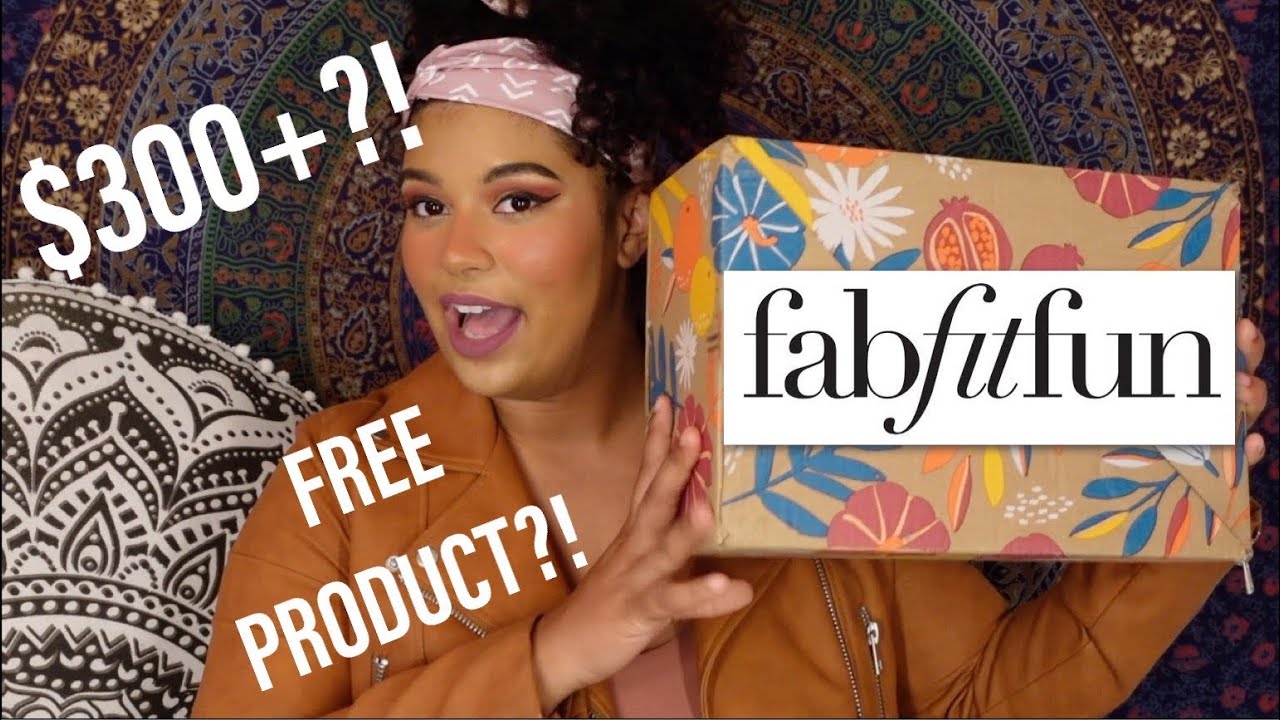 FALL FAB FIT FUN UNBOXING - YouTube