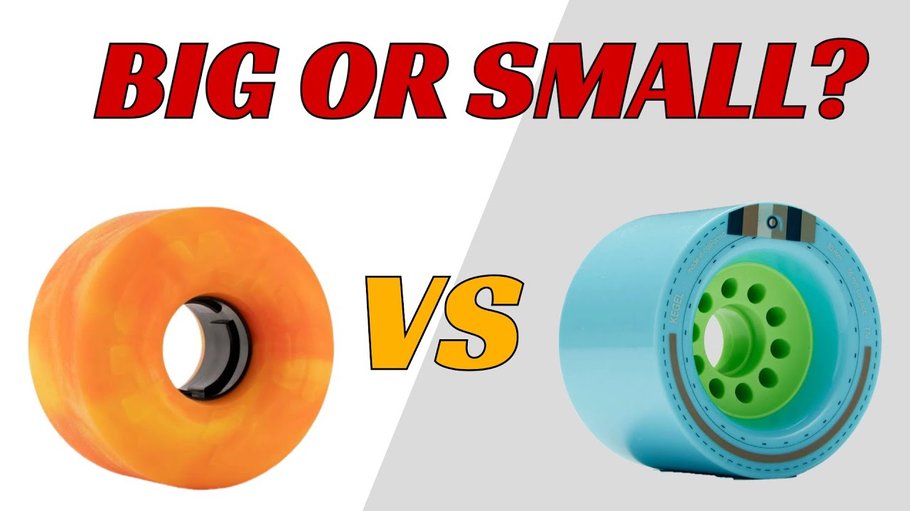 BIG VS SMALL LONGBOARD WHEELS - WHICH IS BETTER FOR CRUISING? - YouTube