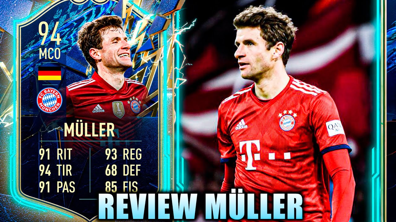 🌟REVIEW MULLER 94 TOTS 💙 | FIFA 22 ULTIMATE TEAM ⚽️🎮 - YouTube