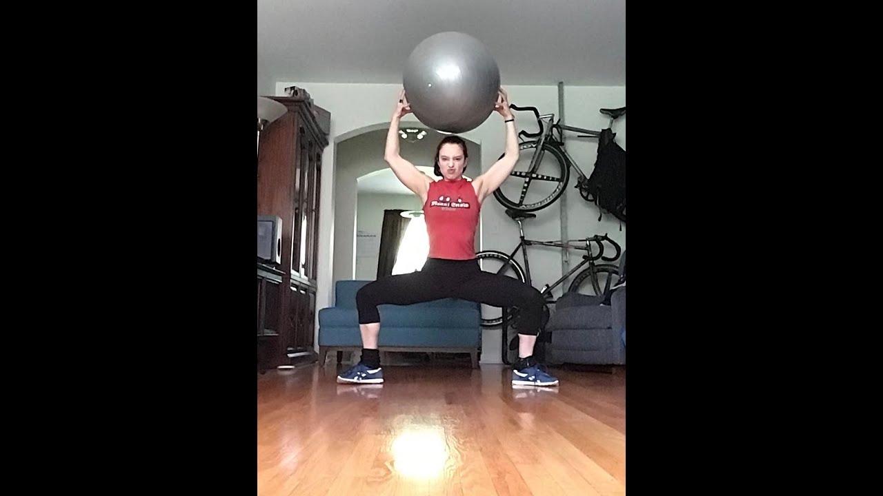 How to use the Swiss ball for strength: Ex 6 - YouTube