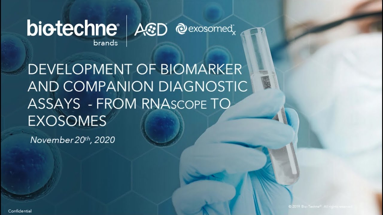 2020 Nov 20 - Labroots Webinar - ACD | Exosome Dx - Development of ...