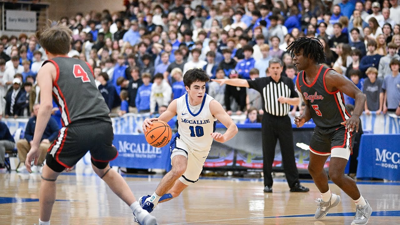McCallie Basketball vs Baylor 2023-24 Varsity and JV - YouTube