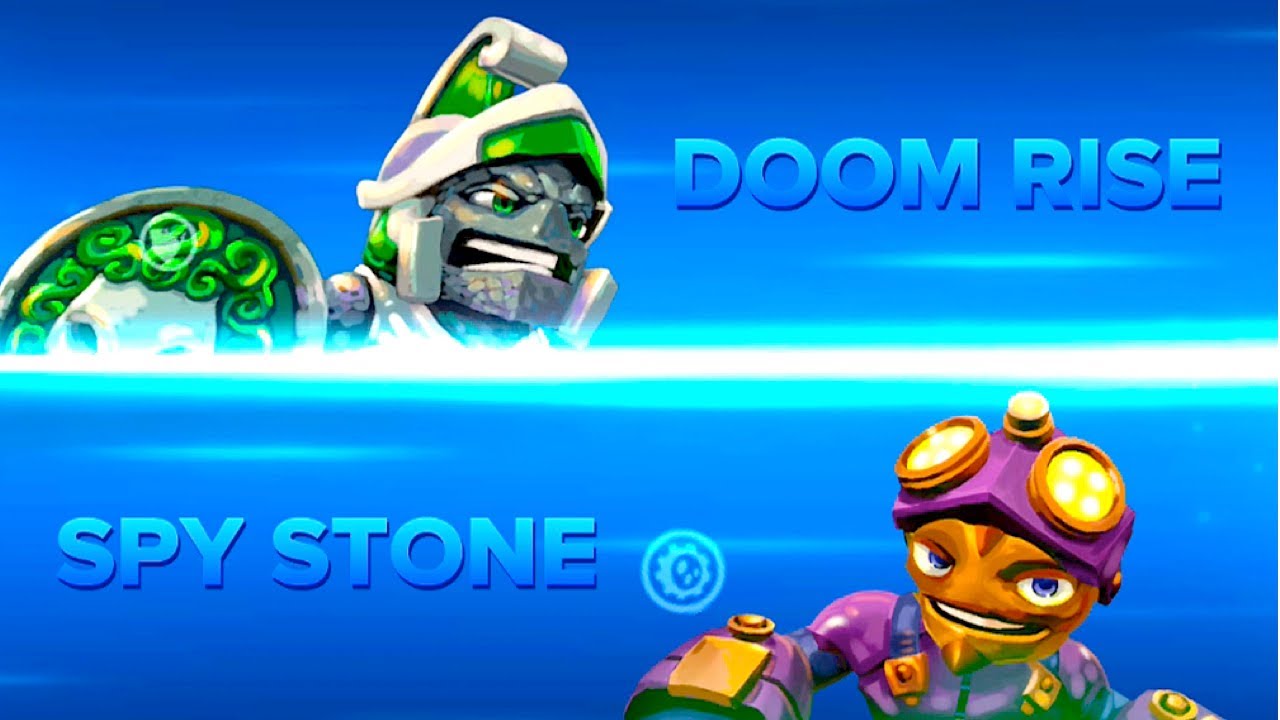 Skylanders Swap Force PVP - Doom Rise VS Spy Stone - YouTube