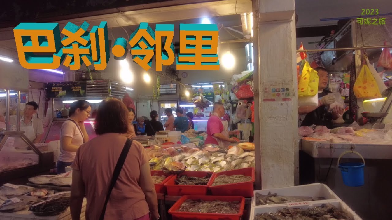 新加坡德惠购物中心 • 湿巴刹 Singapore Teck Whye Shopping Centre •Wet Market #购物中心 ...