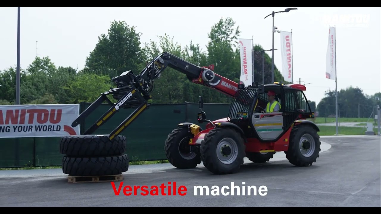 Manitou MT X733 Mining telehandler for underground operations - YouTube