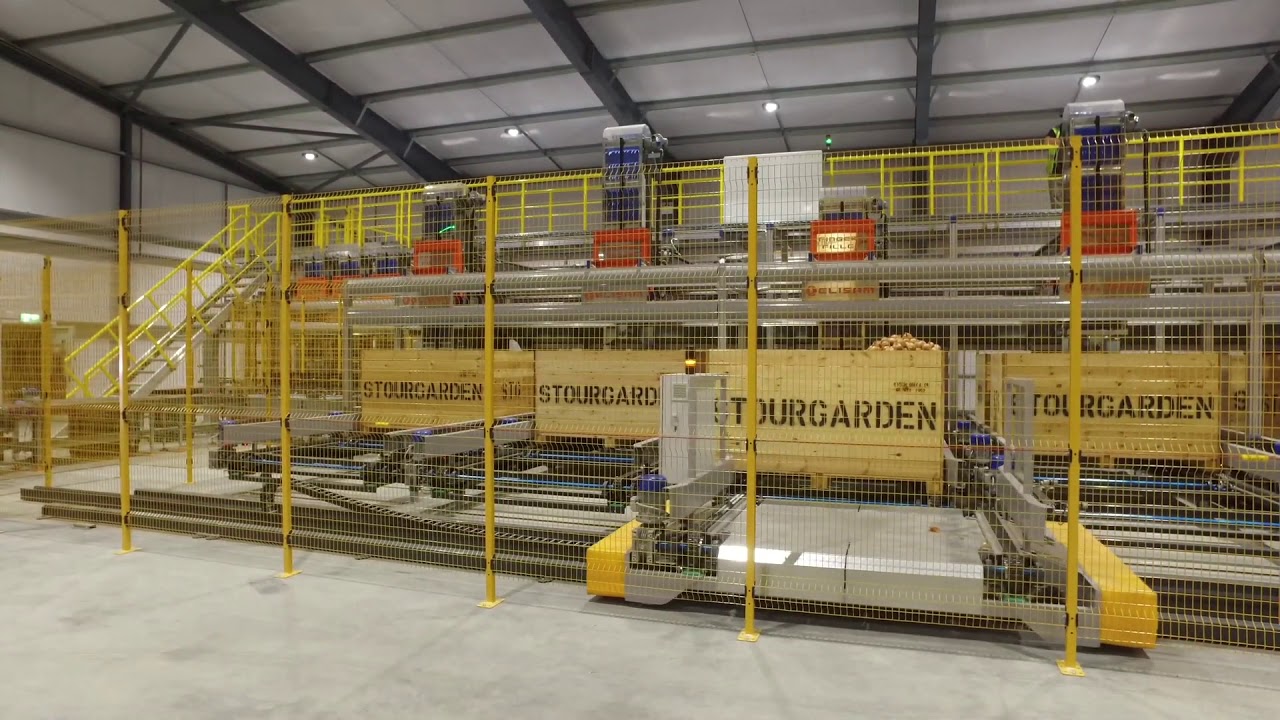 Food Automation presents Elisam 8 Lane Optical Onion Grader with ...