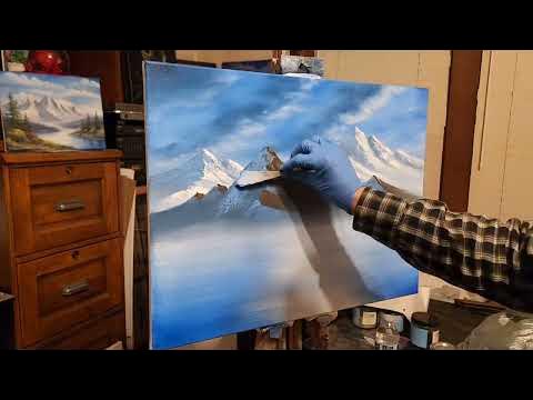 Z-Ro Art Landscape Oil Painting Time-lapse Pt. 1 of 3 - YouTube