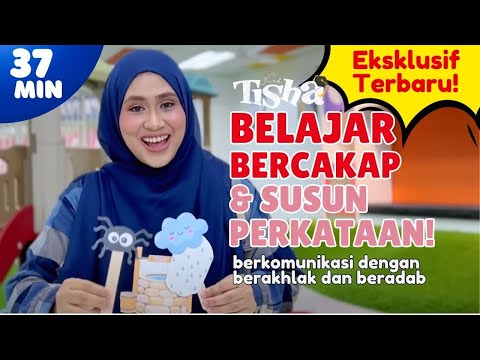 Episode 4 Kak Tisha Siri Belajar Bercakap | Adab Menghormati | Kisah Singa & Arnab |anak 1 - 7 tahun