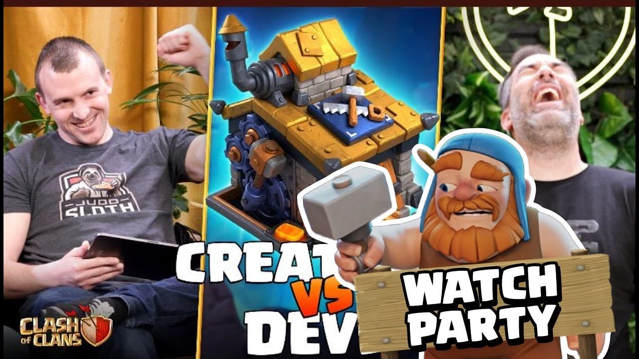 COC Live/ The First BH10 Battle - Builder Base 2.0 Update WATCH PARTY ...