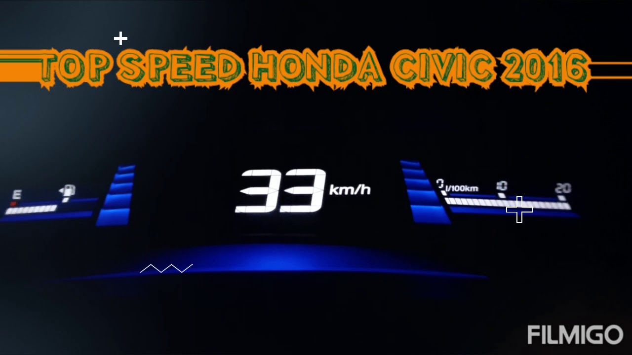 HONDA CIVIC TOP SPEED - YouTube