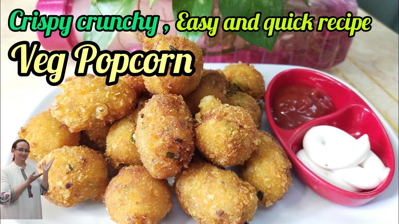 Veg Popcorn, #vegpopcorn Monsoon special veg popcorn, Potato Bites ...