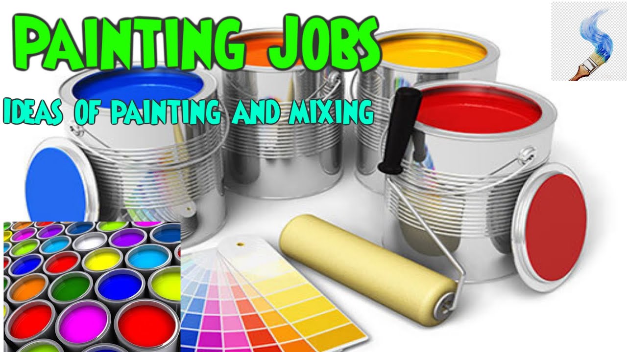 Painting Job: Ideas about painting and mixing. - YouTube