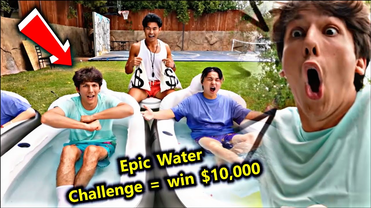 Epic Water Challenge: Who Can Last the Longest and Win $10,000? (Gone ...