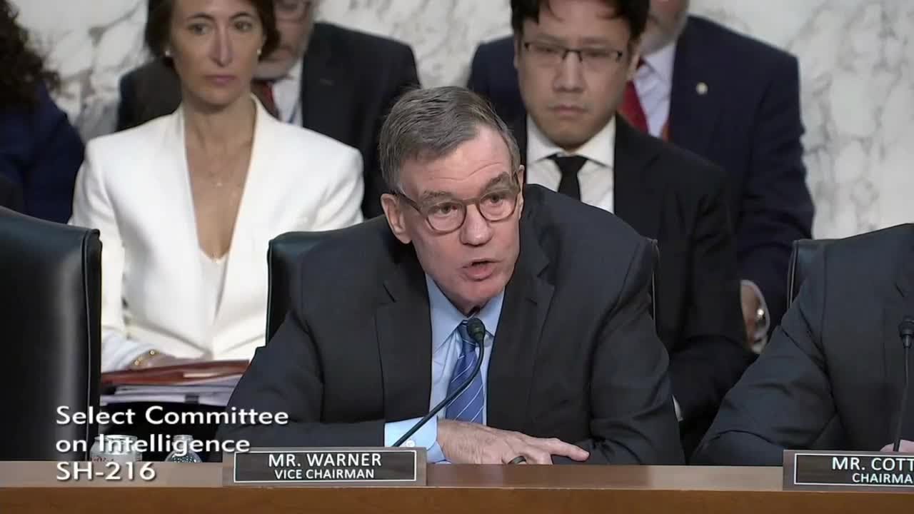 Sen. Warner presses Trump officials to share full Signal chat ...