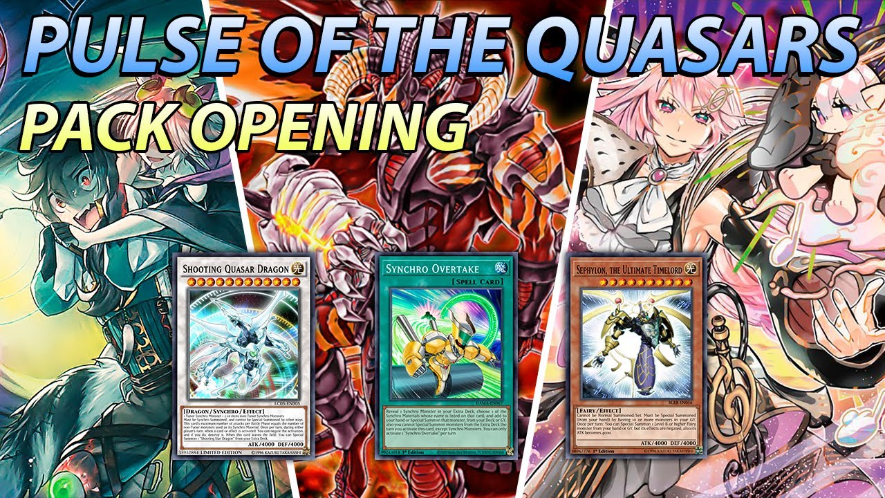 DEBERÍAS TIRAR? PULSE OF QUASARS PACK OPENING/DISCUSIÓN/REVIEW Yu-Gi-Oh ...