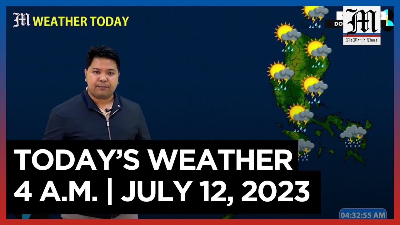 Today's Weather, 4 A.M. | July 12, 2023 - YouTube