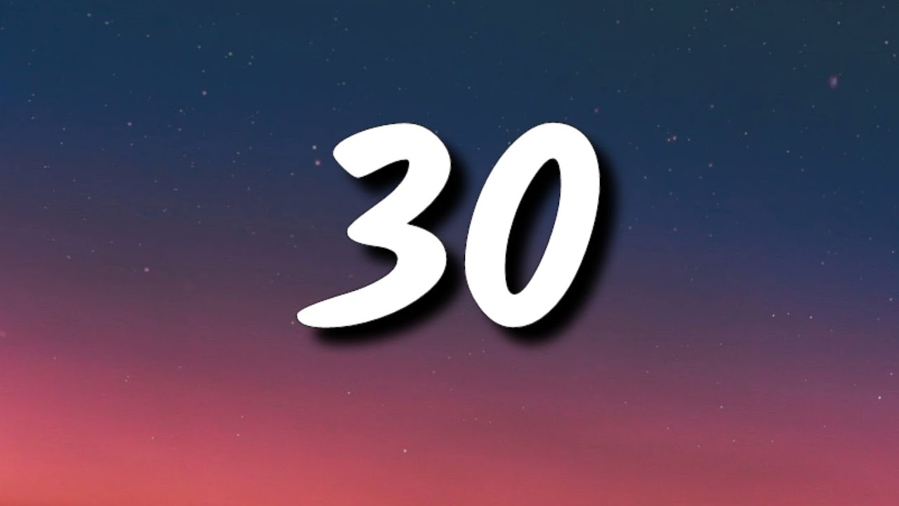 Aitch - 30 (Lyrics) - YouTube