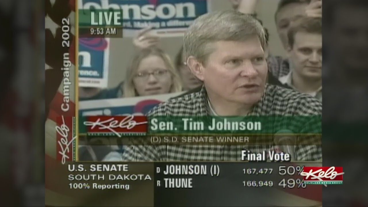 Longtime Senator Tim Johnson dead at 77 - YouTube