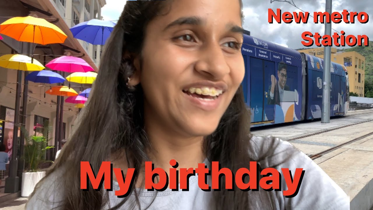 New Metro Station above Port Louis! - YouTube