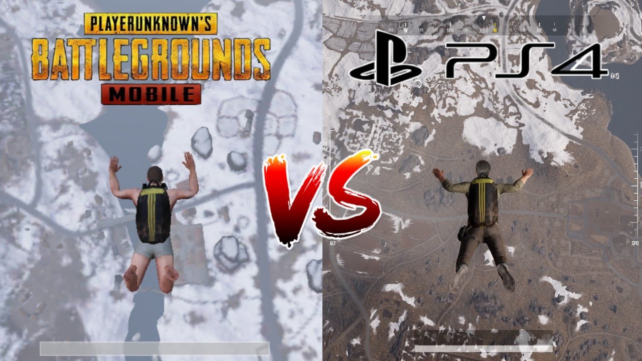 Pubg Mobile Vs Pubg PS4 (Comparison) Which One is Better? 2019 - YouTube