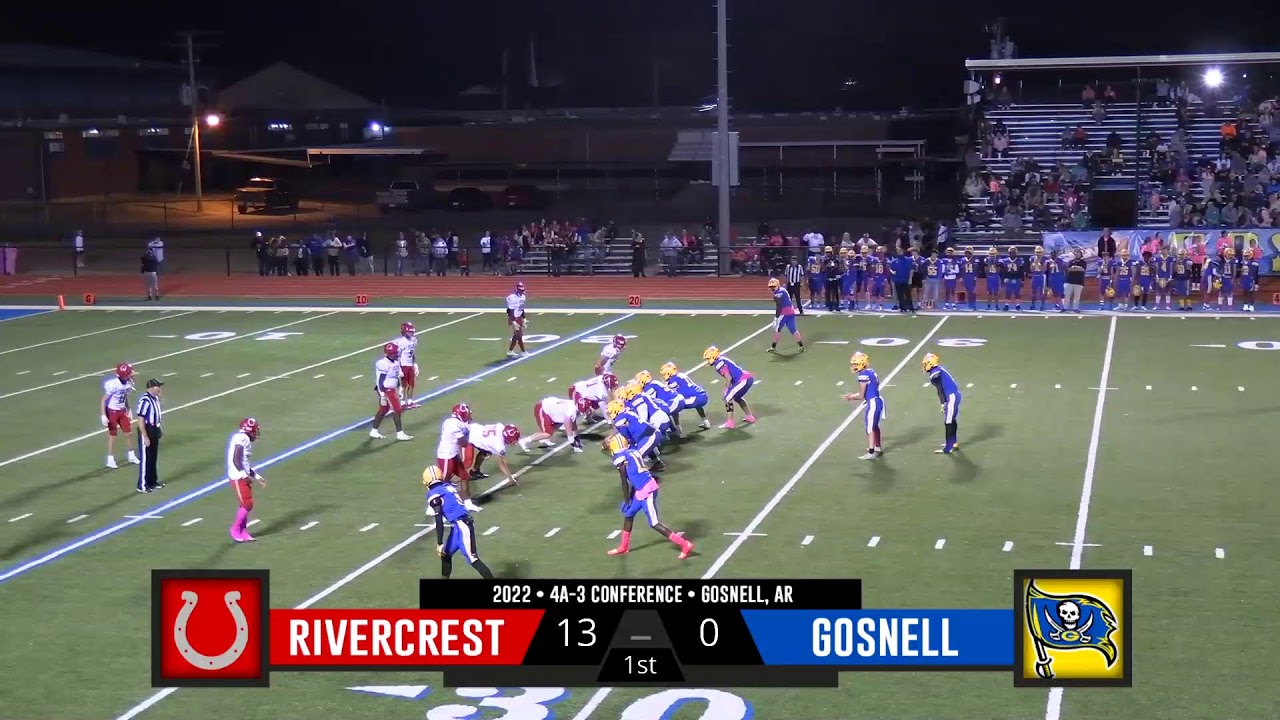 Rivercrest Colts vs. Gosnell Pirates 2022 - YouTube