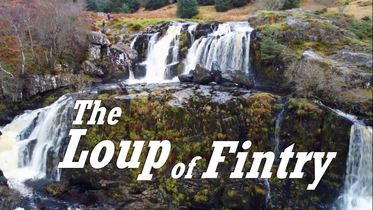 The loup of Fintry waterfalls - YouTube