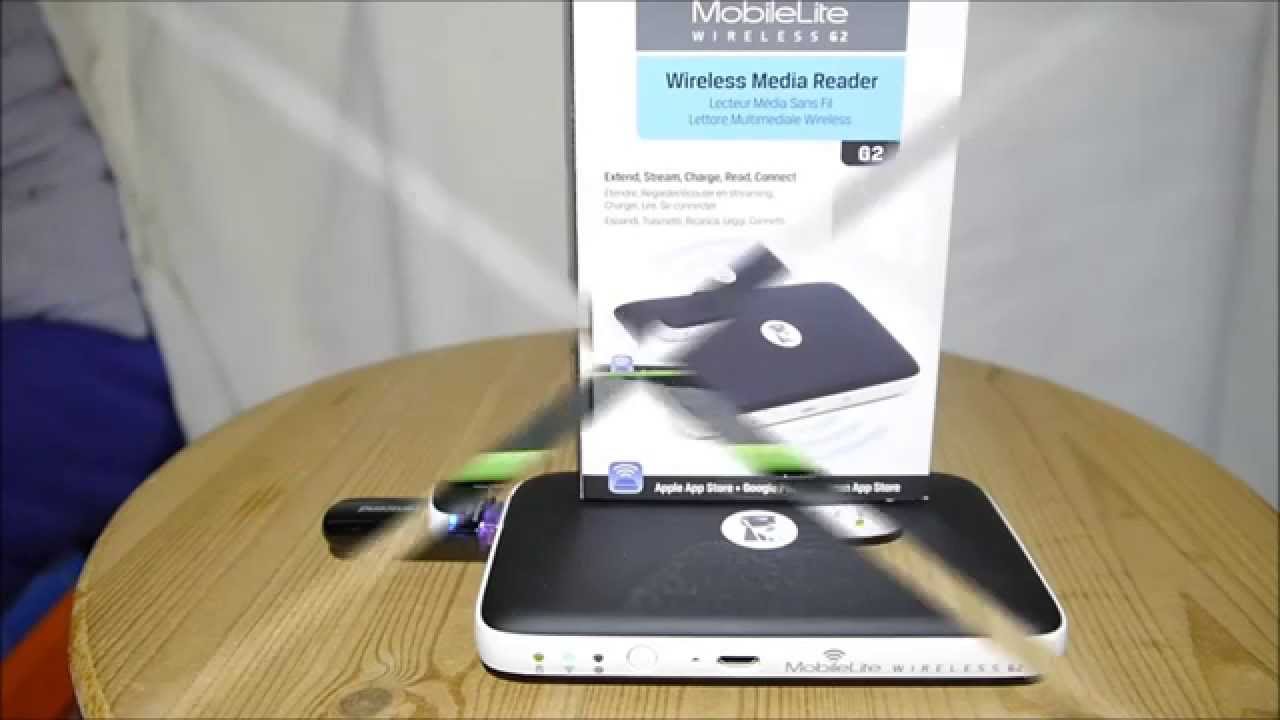 Mobile Wireless Media Reader von Kingston - YouTube
