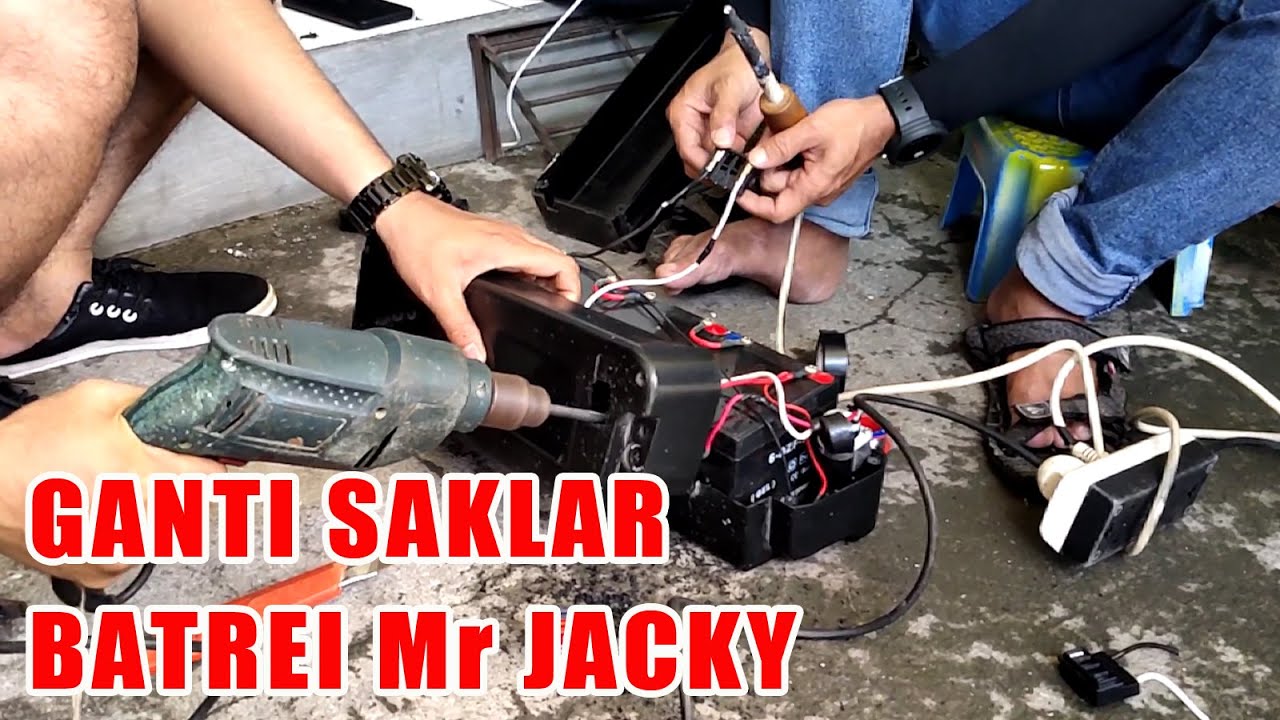 Cara Mengganti Saklar Batrei Sepeda Listrik Mr Jacky - YouTube