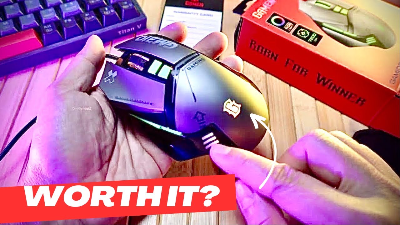 Gamen GM310: Wired Mouse Gaming Makro Under 100K yang Worth It! Murah ...