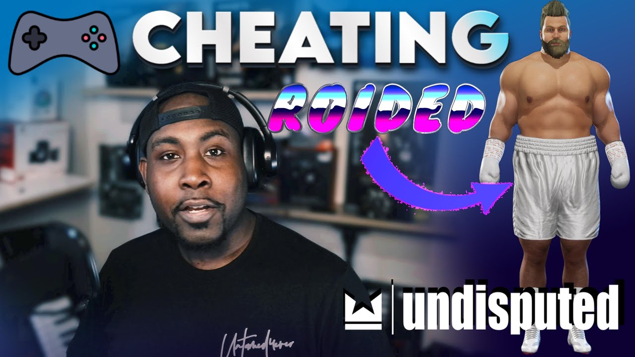 UNDISPUTED | Cheating In Career Mode With A ROIDED Fighter - YouTube