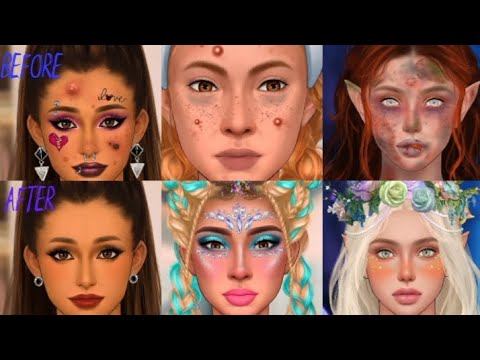 three different makeup animation 💄💋|| simple unique makeup tutorial ...