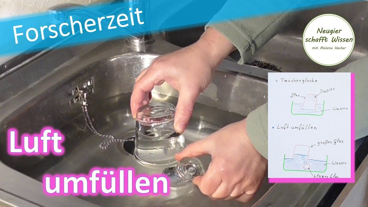 Wie mache ich Luft sichtbar | einfache Experimente | für Zuhause | für ...