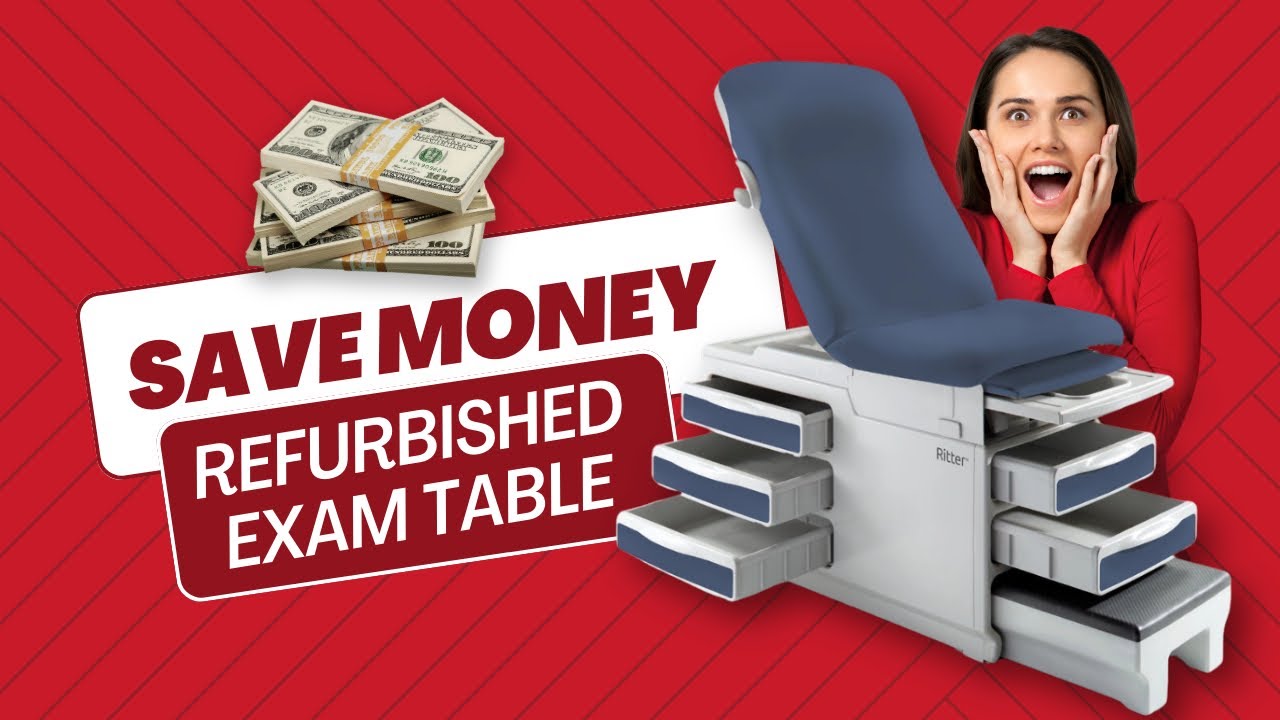 process to restore our Ritter exam tables - YouTube