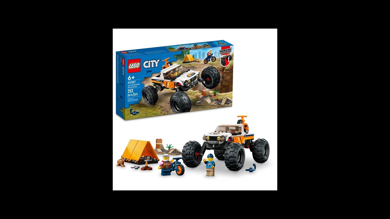LEGO 60387 City 4x4 Off-Roader Adventures - YouTube