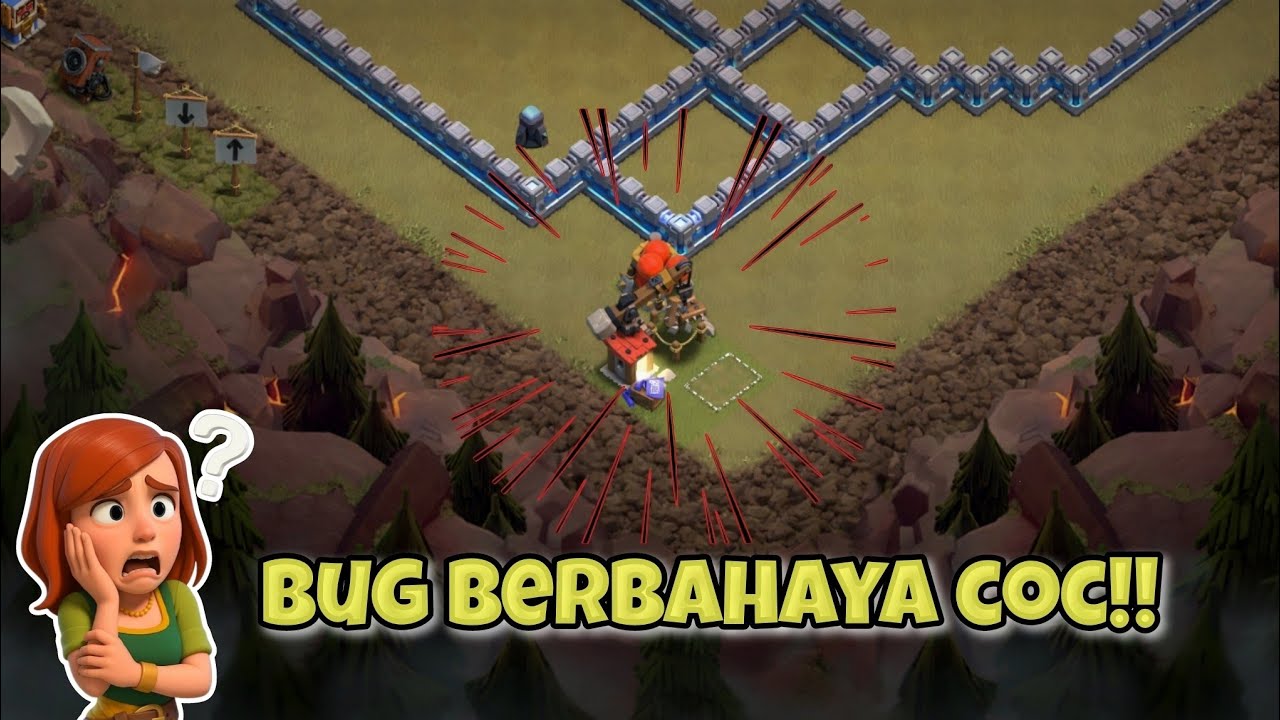 CIDUK WARRIOR JADI KORBAN‼️INI BUG COC BELUM DIKETAHUI - YouTube