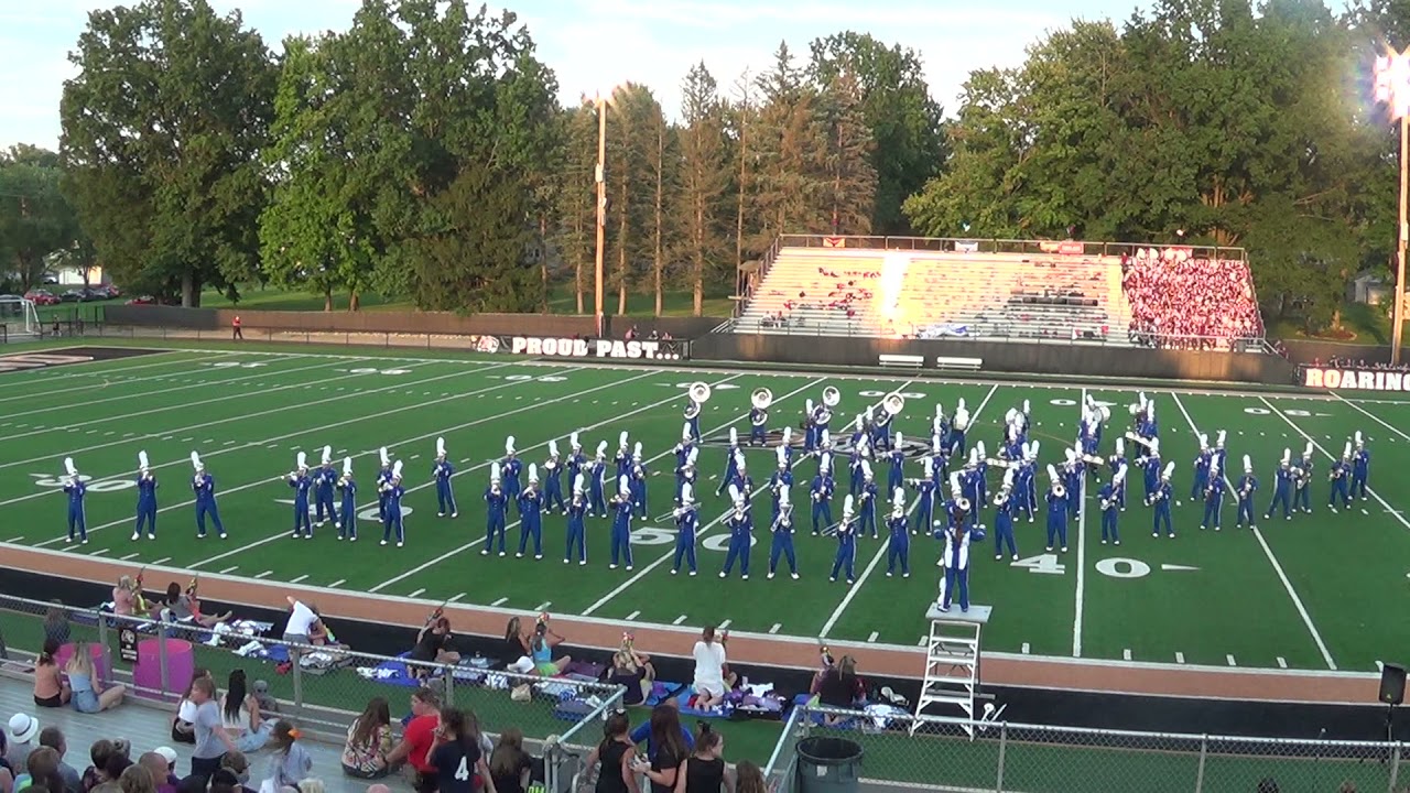 Lakeview Bulldog Band at Howland Band Night - YouTube