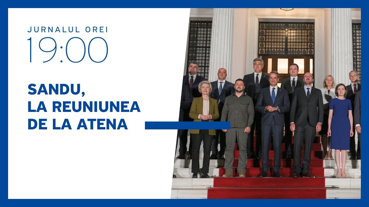 Sandu, la reuniunea de la Atena - YouTube