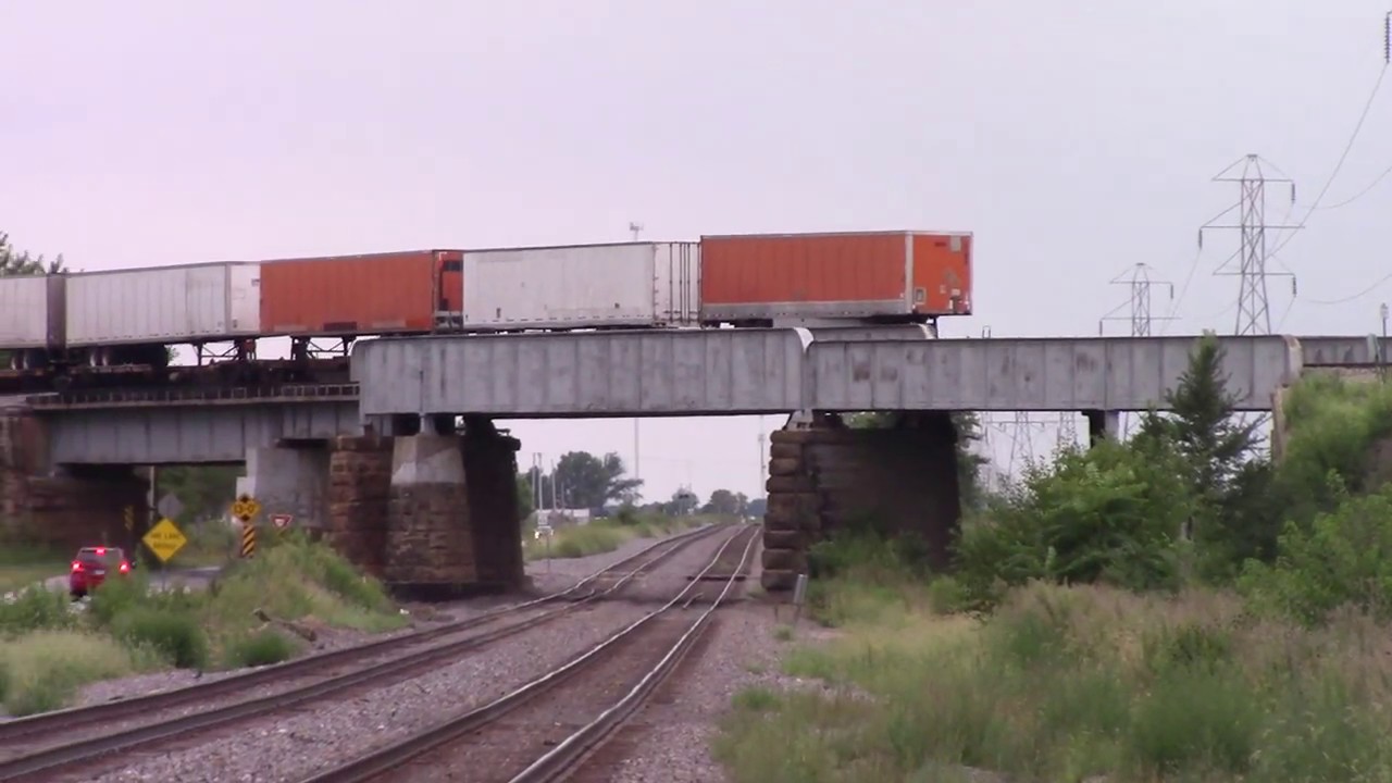 BNSF 7417 West Cameron, IL 8/31/19 - YouTube