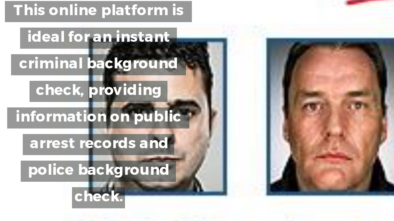 Get The Best Background Check Past Conviction Public Record Search ...