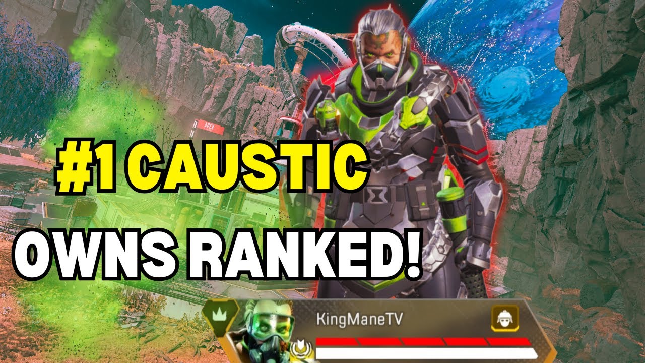 Mastering With Caustic! Top Aggressive Game Plays - YouTube