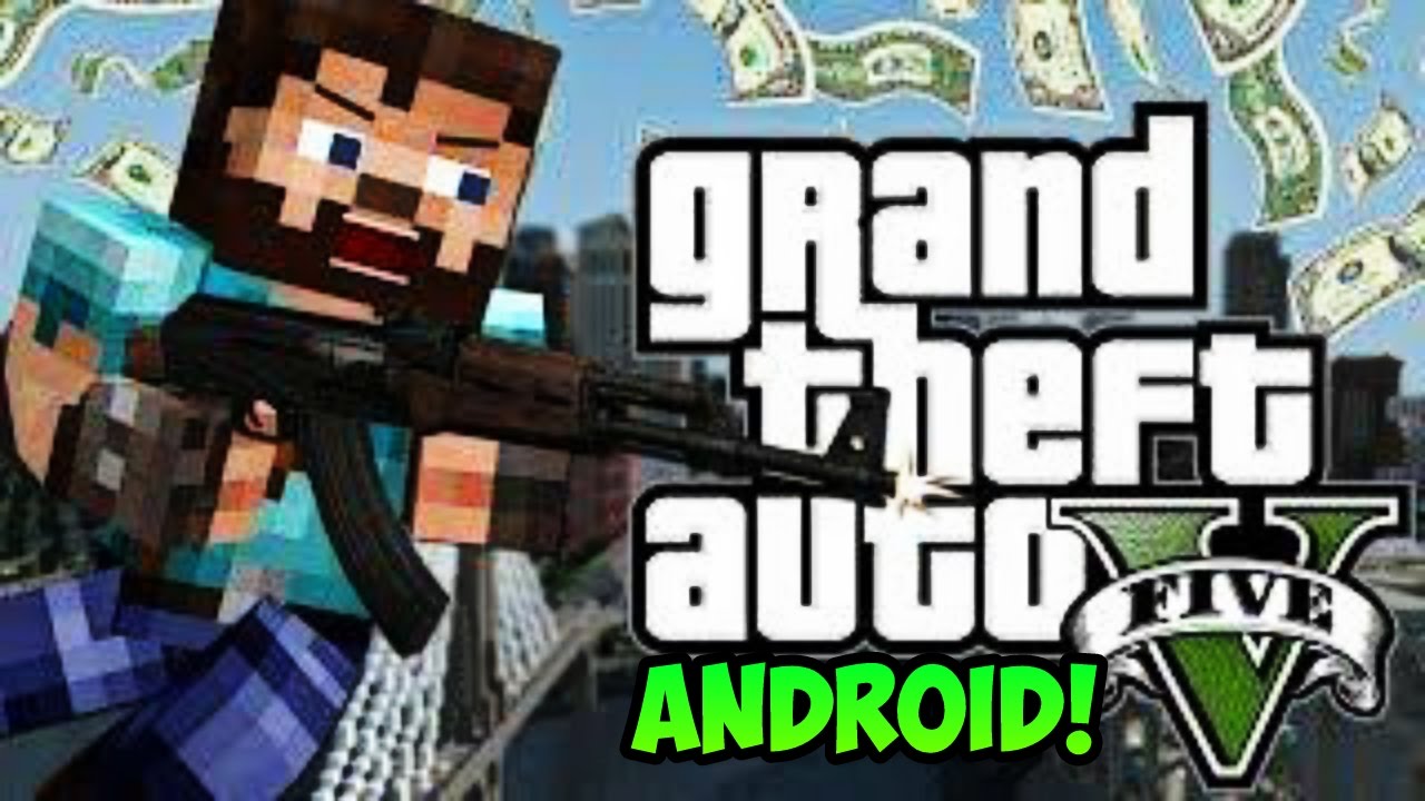 GTA V For Android! (Minecraft Edition) - YouTube